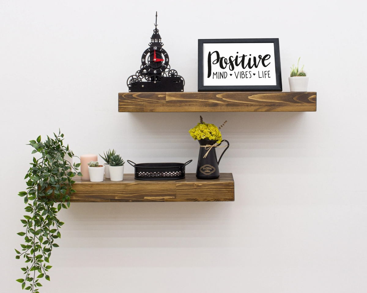 Custom-size Wall Shelves | Bespoke Handcrafted Wooden Wall Shelves • Höfina