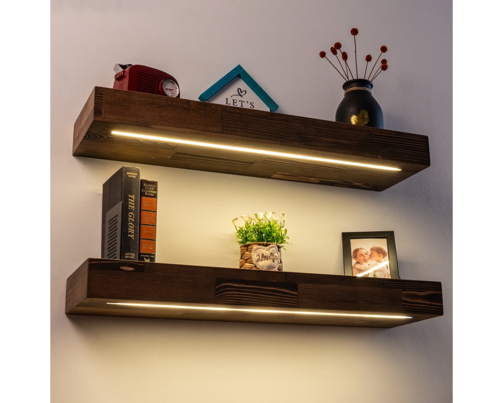 Floating Shelf with Led Lights - Vancouver • Höfina