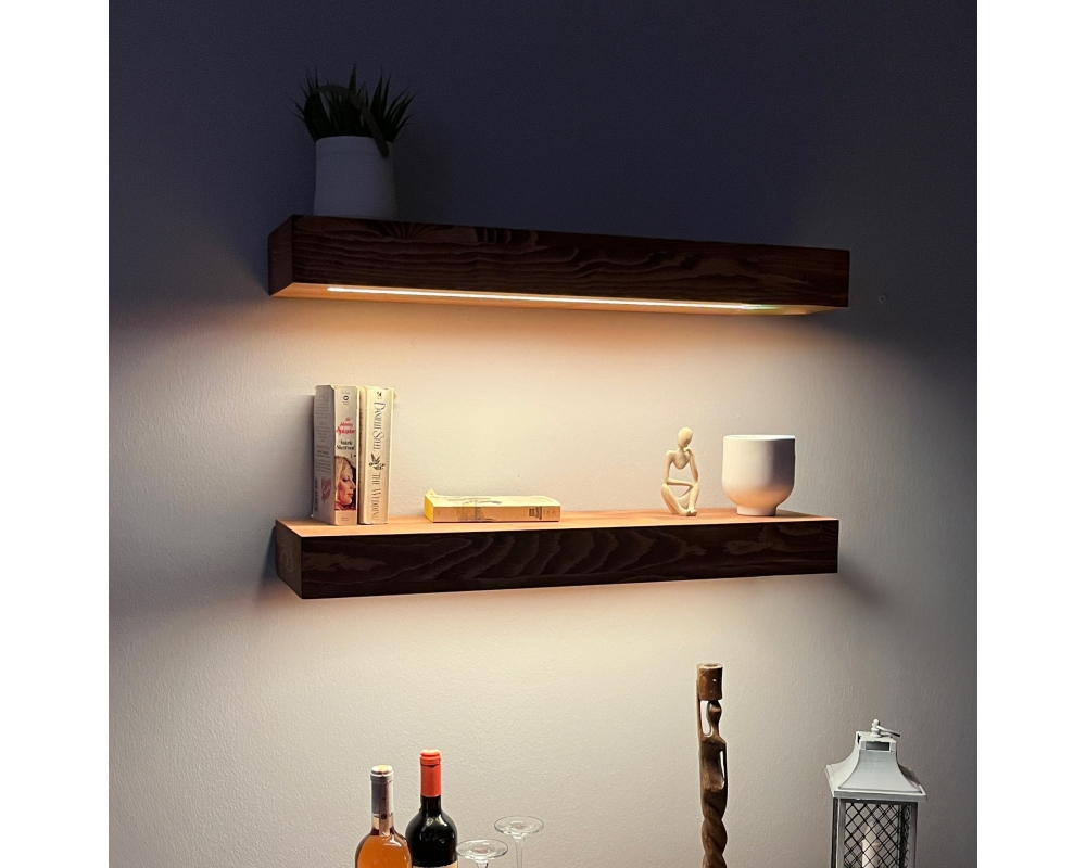 Floating Shelf with Led Lights - Paris • Höfina